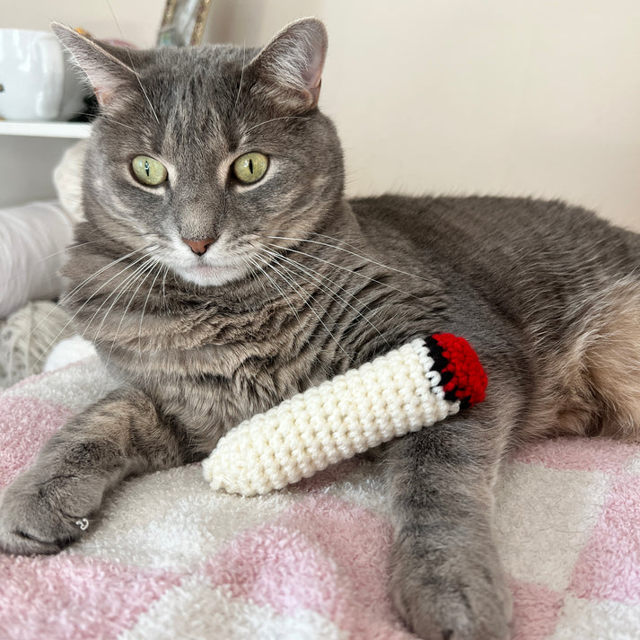 Catnip Doobie | Catnip Joint Toy – The Cozy Tangerine