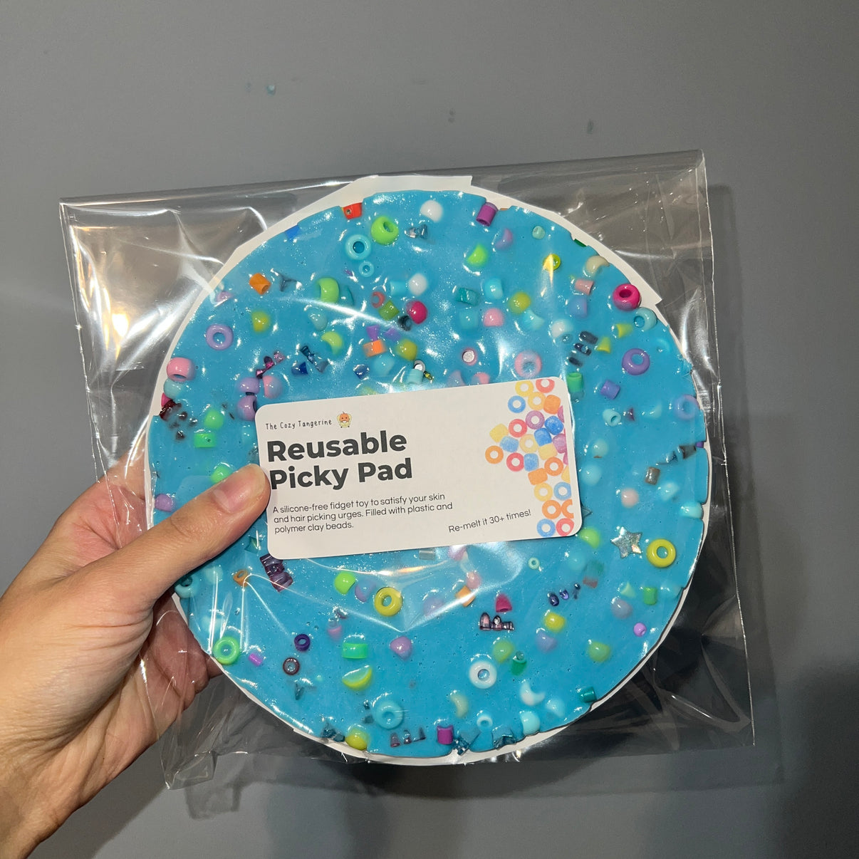 XL Reusable Picky Pad | Fidget Toy for Skin + Hair Picking – The Cozy ...