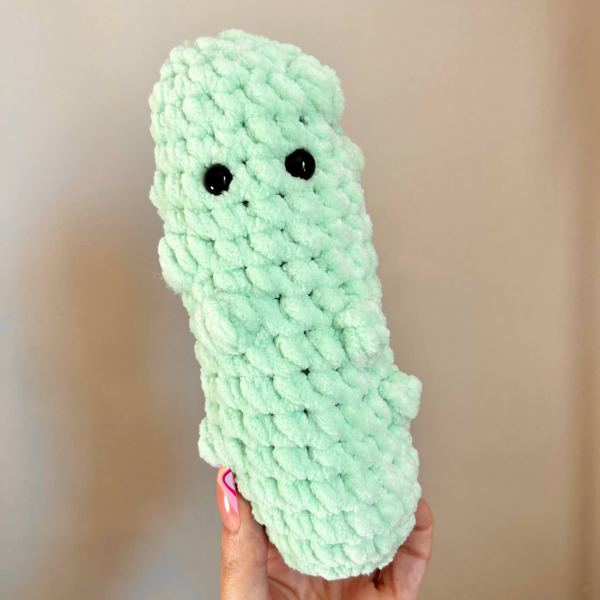 Pickle Plushie – The Cozy Tangerine