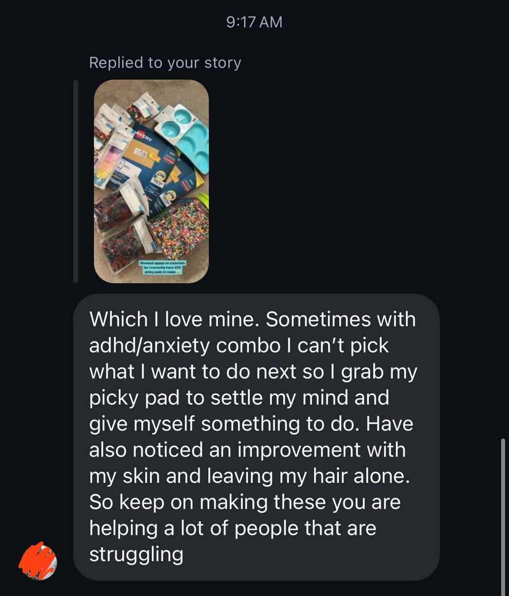 Reusable Picky Pad | Fidget Toy for Skin + Hair Picking – The Cozy ...