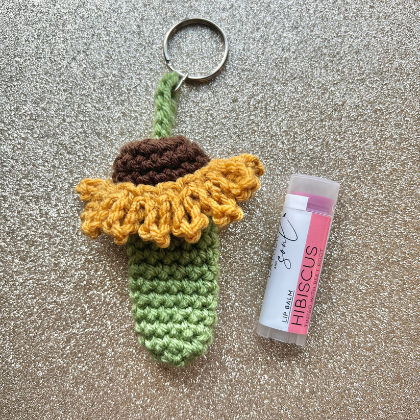 Sunflower Keychain | Vape Holder | Functional Keychain – The Cozy Tangerine