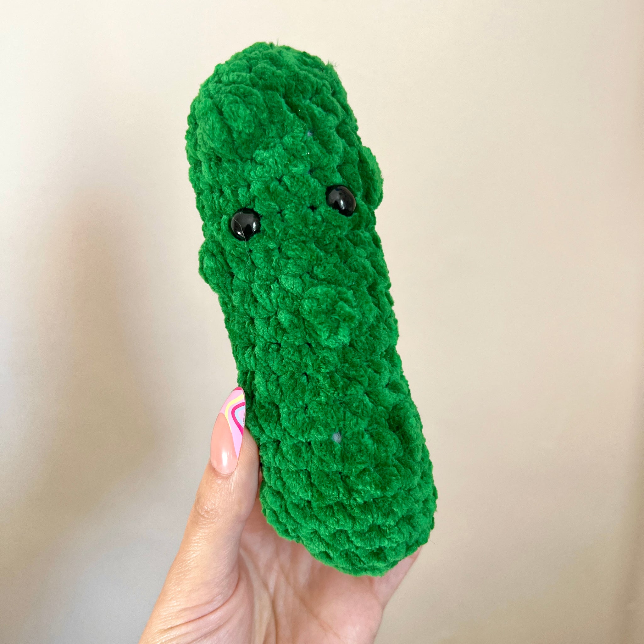 Pickle Plushie – The Cozy Tangerine
