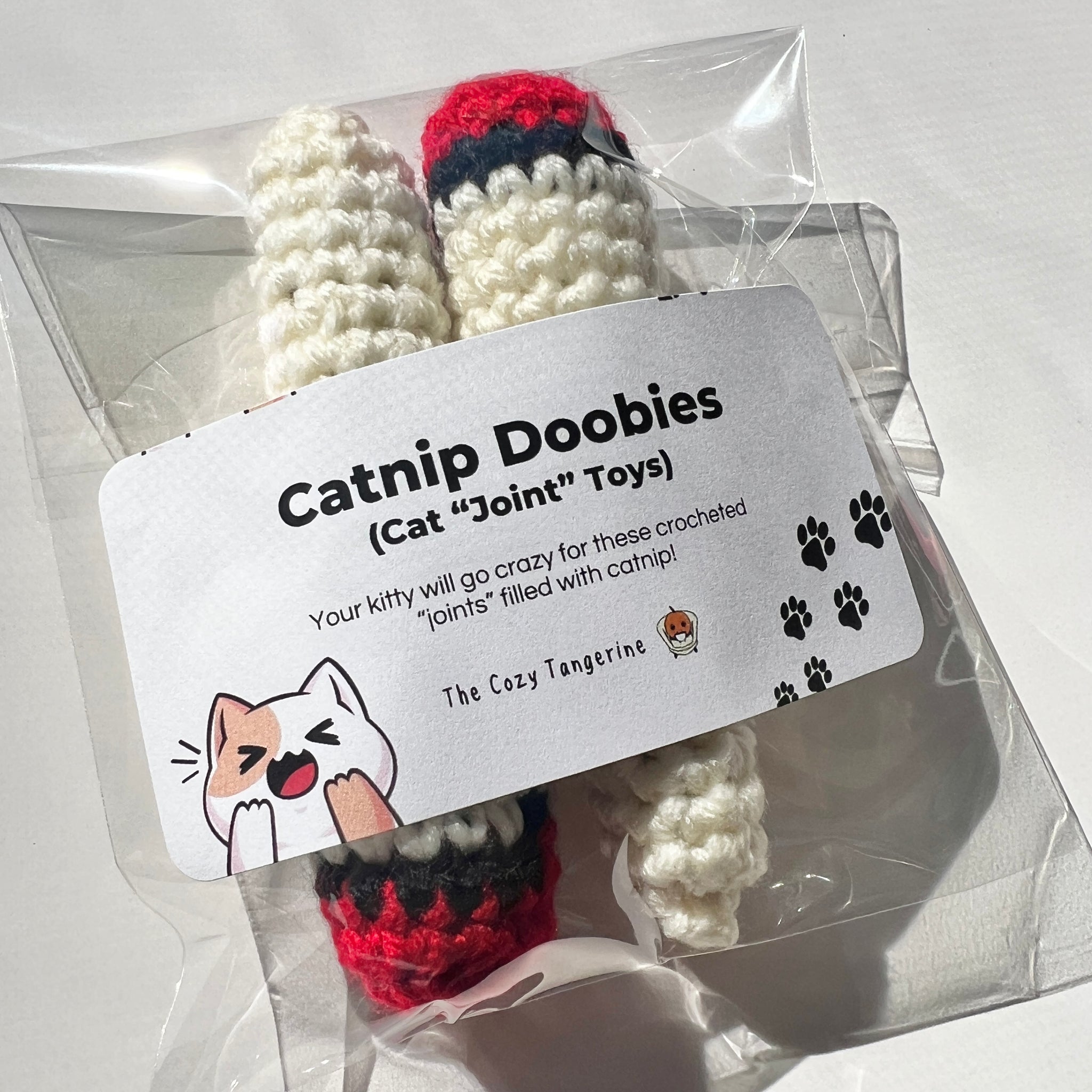 Catnip Doobie | Catnip Joint Toy – The Cozy Tangerine