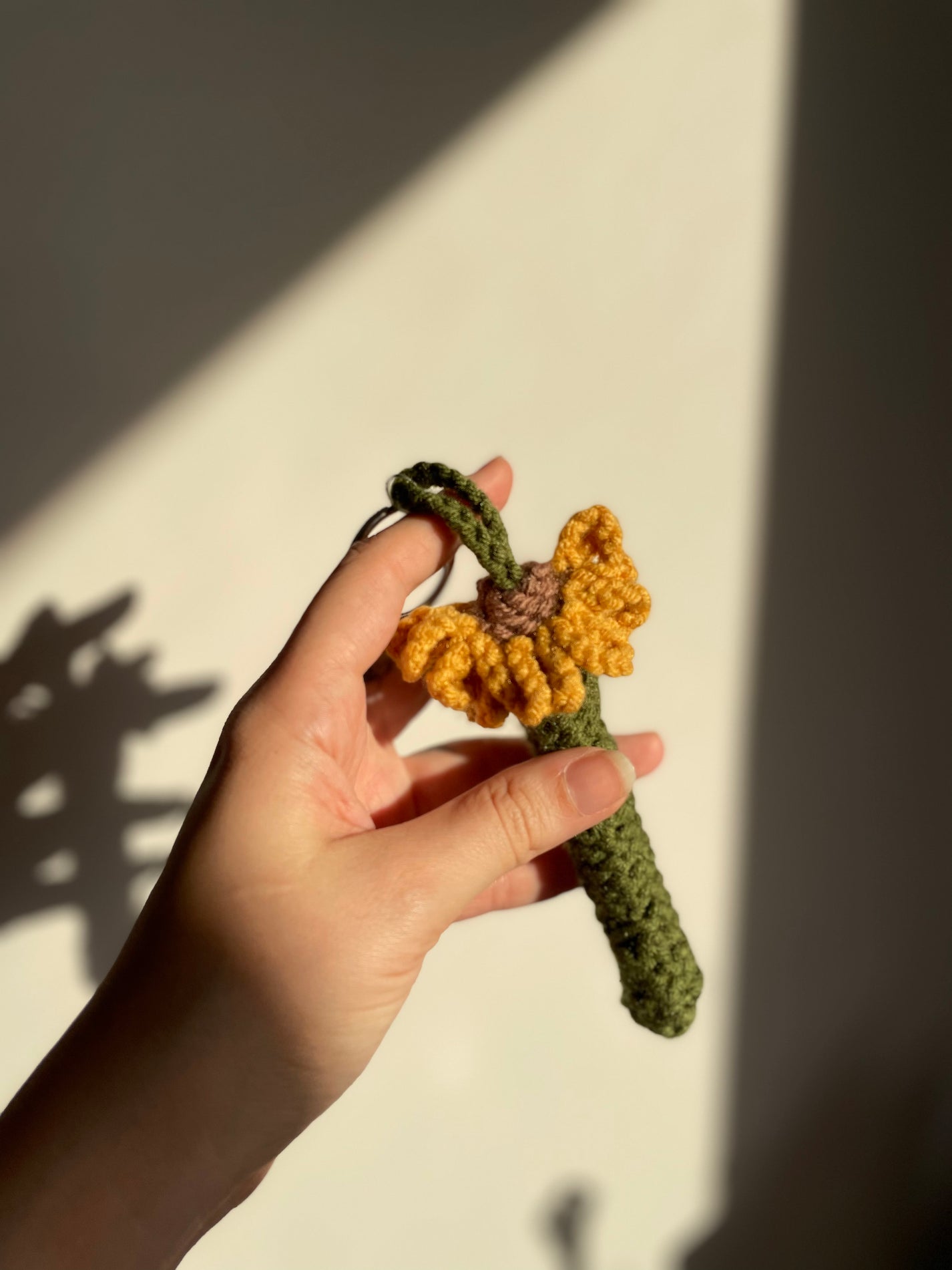 Sunflower Vape Holder Keychain Pattern | Crochet Pattern – The Cozy ...