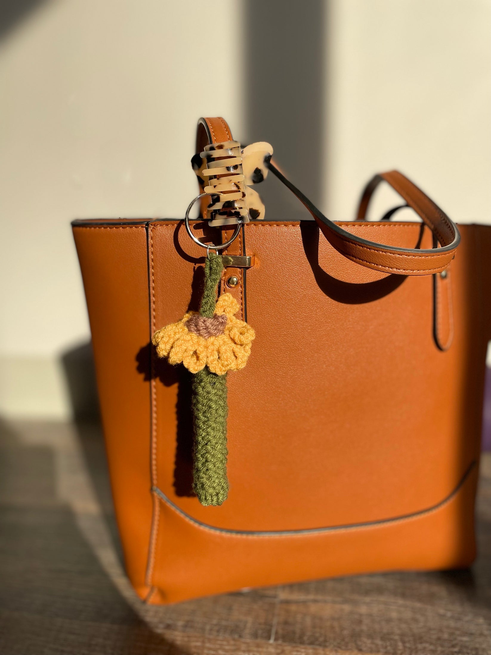 Sunflower Vape Holder Keychain Pattern | Crochet Pattern – The Cozy ...