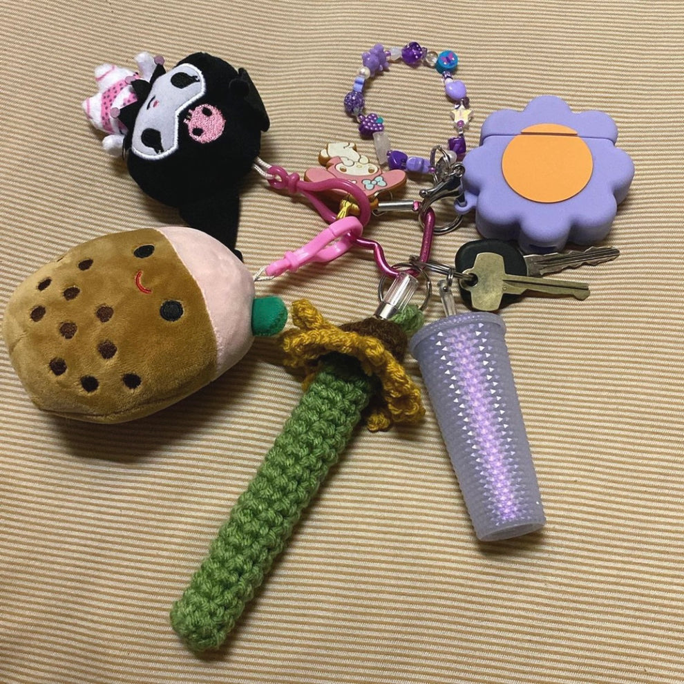 Sunflower Keychain | Vape Holder | Functional Keychain – The Cozy Tangerine