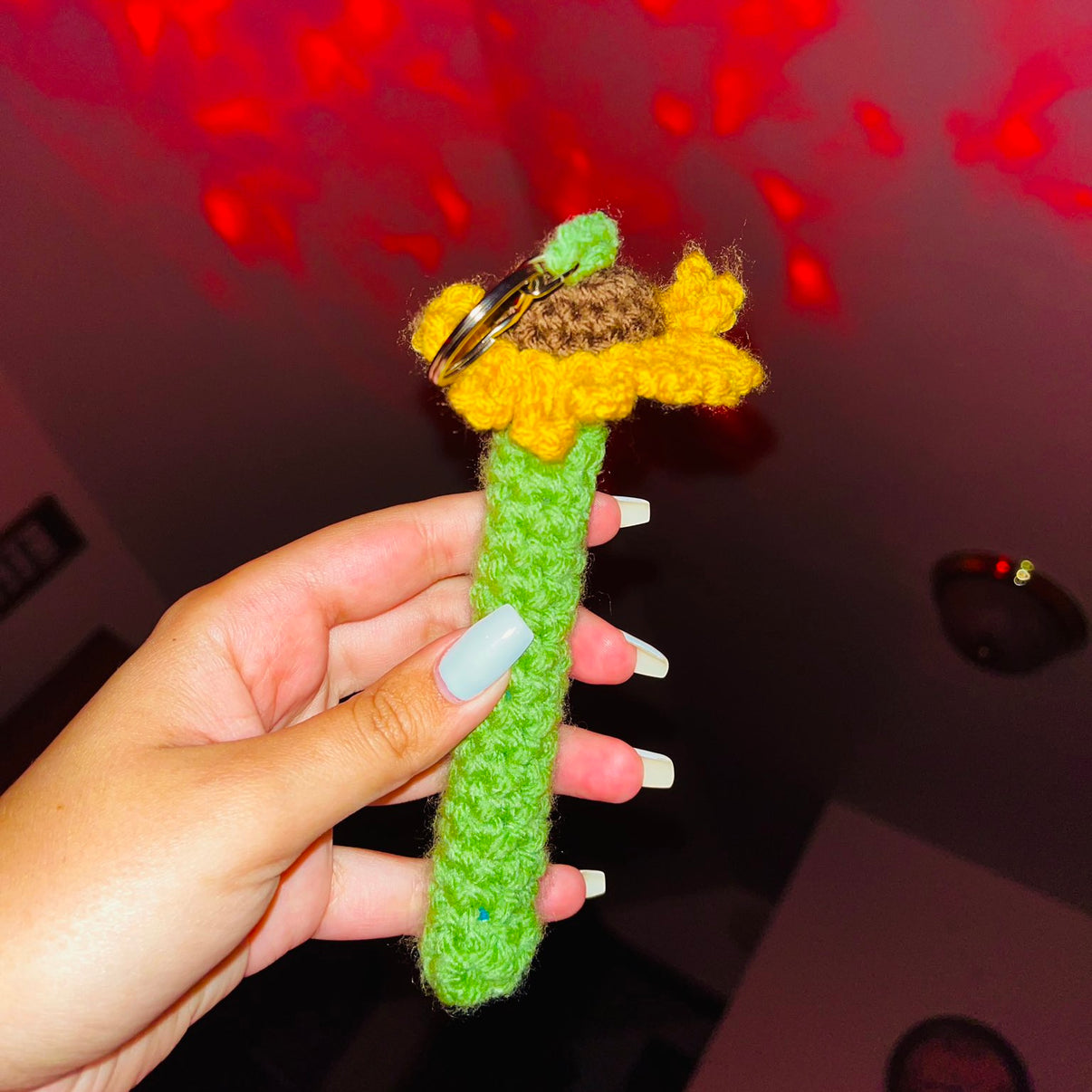 Sunflower Keychain | Vape Holder | Functional Keychain – The Cozy Tangerine